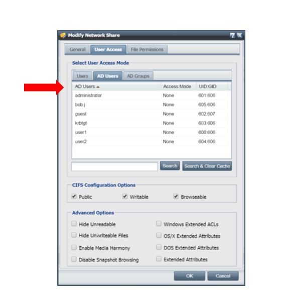 Assigning Network Share Ownership Using Active Directory – OSNexus ...