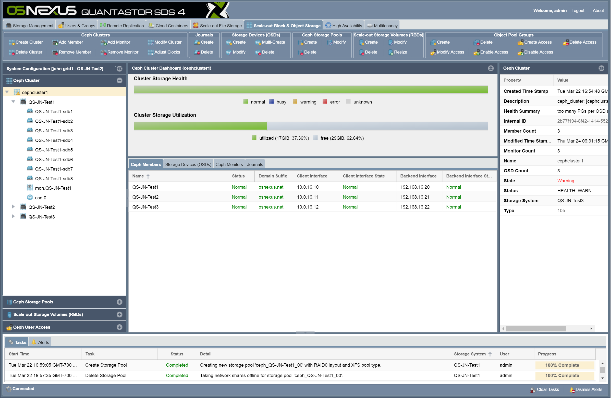 The Easy Button for Ceph Deployments – www | grep storage