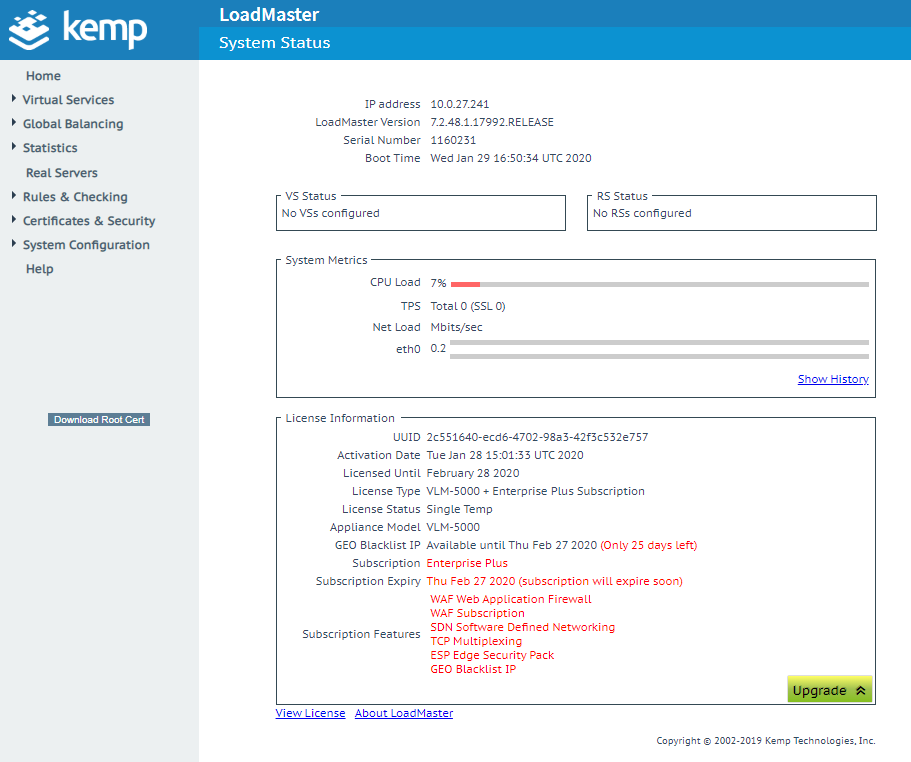 How to Setup Kemp LoadMaster on QuantaStor – OSNexus Official Blog