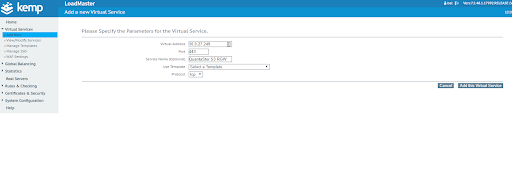 How to Setup Kemp LoadMaster on QuantaStor – www | grep storage